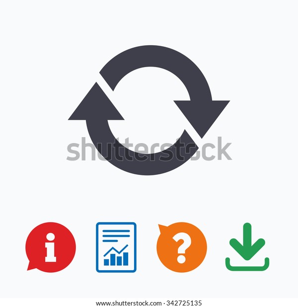 Rotation Icon Repeat Symbol Refresh Sign Stock Vector (Royalty Free ... Rotation Icon Repeat Symbol Refresh Sign Stock Vector (Royalty Free ...