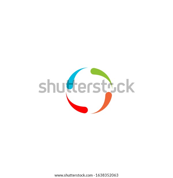 Rotation Logo Design Simple Modern Stock Vector (Royalty Free ...