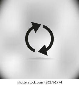 Rotation Pictogram Stock Vector (Royalty Free) 342239498 | Shutterstock