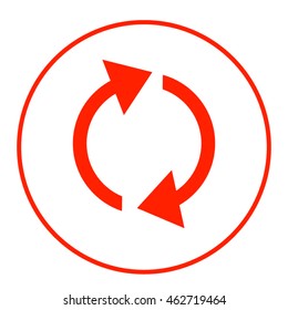 Rotation Pictogram Stock Vector (Royalty Free) 462719464 | Shutterstock