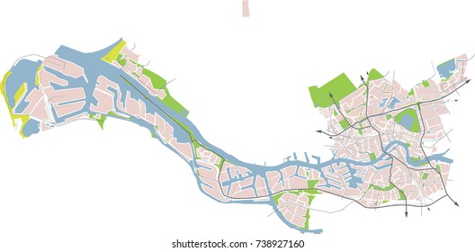 1,174 Rotterdam city map Images, Stock Photos & Vectors | Shutterstock