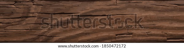Rough Splintered Neutral Reclaimed Wood Surface Stock Vector (Royalty ...