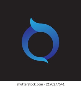 Round Blue Logo That Fits Your Stock Vector (Royalty Free) 2190277541 ...