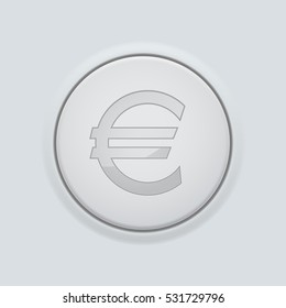 Continuous One Line Drawing Euro Sign Stock Vector (Royalty Free ...