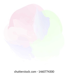 Round Circle Texture Light Pastel Stock Vector (Royalty Free ...