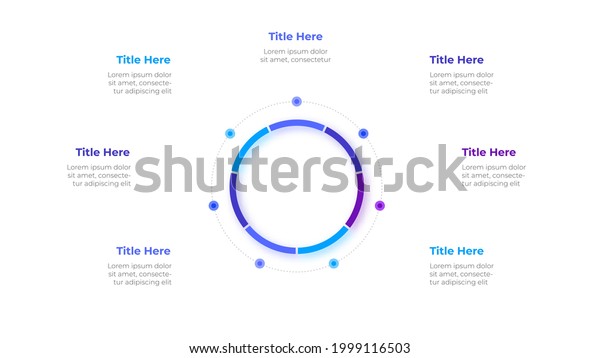 Round Diagram Divided Into 7 Segments Stock Vector (Royalty Free ...