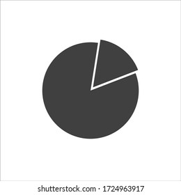 Round Diagram On White Background Eps10 Stock Vector (Royalty Free ...