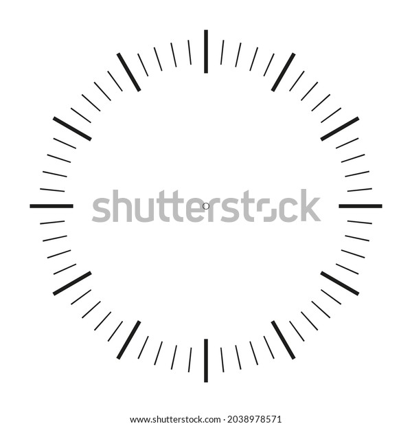 Round Dials Vintage Watch 12hour Round Stock Vector (Royalty Free ...