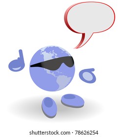 Round Man Idea On White Background Stock Vector (Royalty Free) 78626254 ...