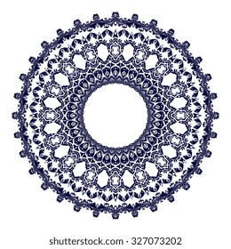 Round Ornament Vector Illustration Stock Vector (Royalty Free ...