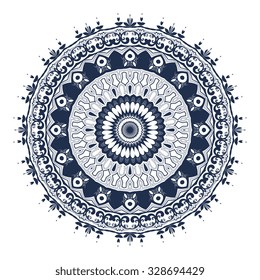 Round Ornament Vector Illustration Stock Vector (Royalty Free ...