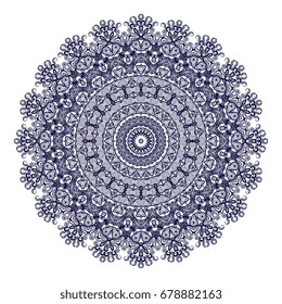 Round Ornament Vector Illustration Stock Vector (Royalty Free ...