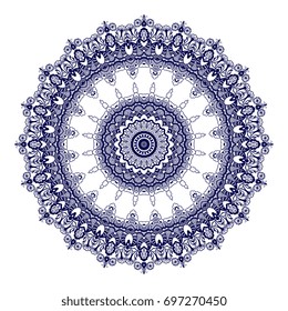Round Ornament Vector Illustration Stock Vector (Royalty Free ...