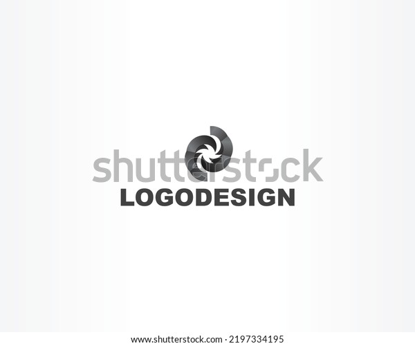 Round Shape Vector Logo Design Icon Stock Vector (Royalty Free ...