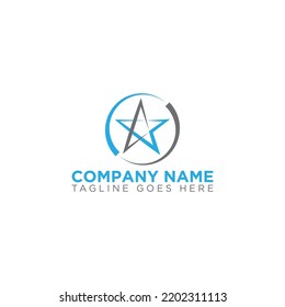 Round Star Modern Vector Logo Icon Stock Vector (Royalty Free ...