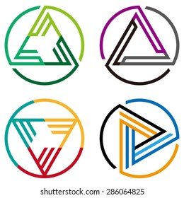 10,604 Three triangle logo Images, Stock Photos & Vectors | Shutterstock