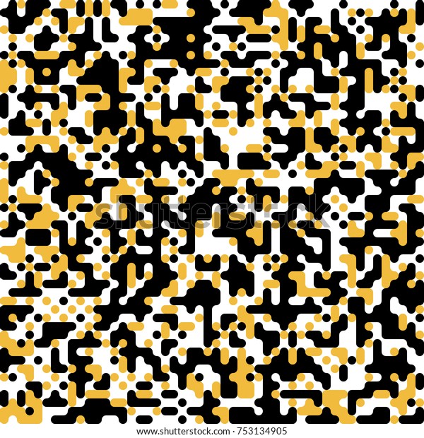 Rounded Flow Squares Pixelated Effect Background Stock Vector (Royalty ...
