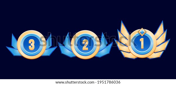 Vektor Stok Rounded Game Ui Glossy Golden Diamond (Tanpa Royalti ... Vektor Stok Rounded Game Ui Glossy Golden Diamond (Tanpa Royalti ...