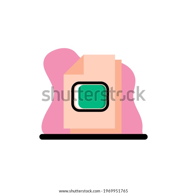 Rounded Rectangle Tool Documents Conceptual Vector Stock Vector ... Rounded Rectangle Tool Documents Conceptual Vector Stock Vector ...