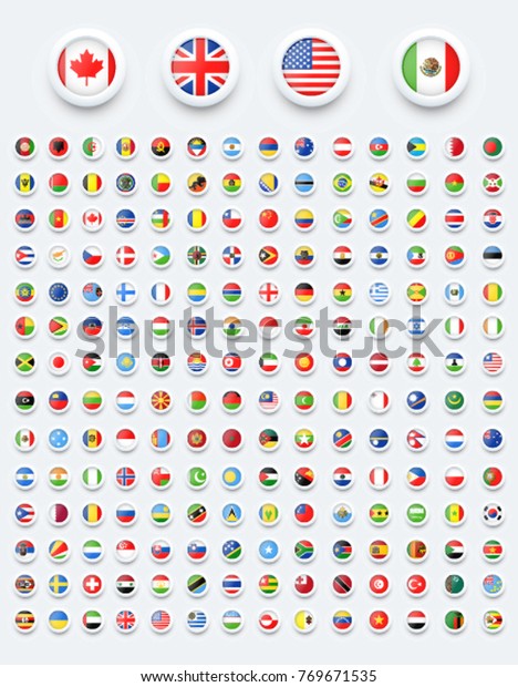 Rounded World Flags Button Shadow Stock Vector (Royalty Free) 769671535 Rounded World Flags Button Shadow Stock Vector (Royalty Free) 769671535