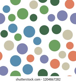 Rounds Circles Seamless Vector Eps 10 Stock Vector (Royalty Free ...