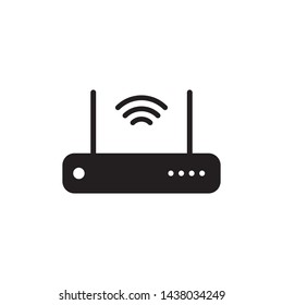 Wi-Fi router image Royalty Free Stock SVG Vector