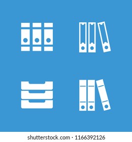 Row Icon Collection 4 Row Filled: vector de stock (libre de regalías ...