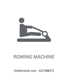 Rowing Machine Icon Trendy Rowing Machine Stock Vector (Royalty Free ...