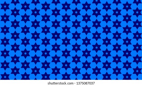 Royal Blue Stars Background Pattern Vector: เวกเตอร์สต็อก (ปลอดค่า ...