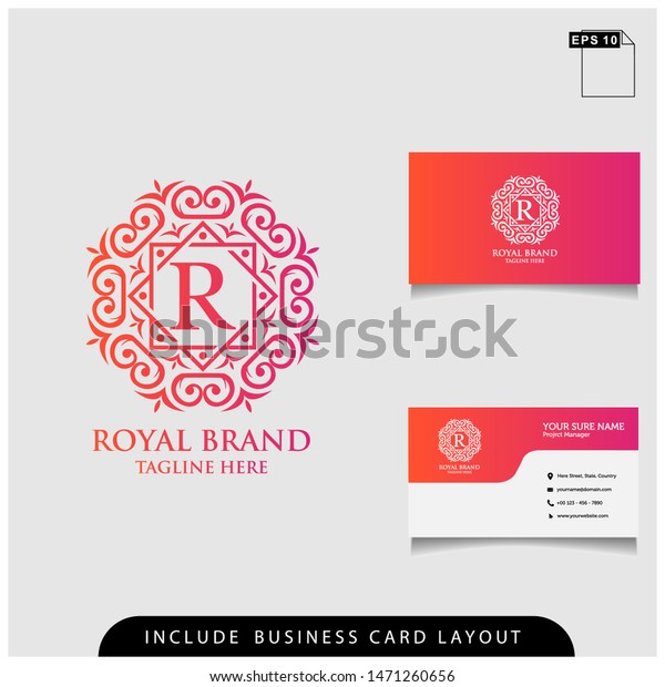 Royal Brand Logo Design Modern Concepts Stock Vector (Royalty Free ...
