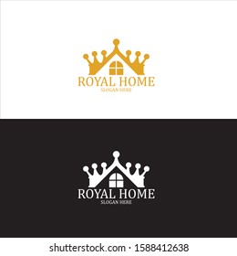 Royal Home Logo Vector Stock Vector (Royalty Free) 1588412638 ...