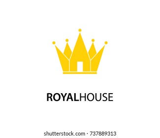 Royal House Creative Logo Template Design Stock Vector (Royalty Free ...