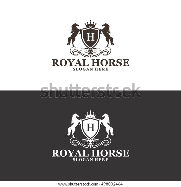 Royal House Logo Vector Stock Vector (Royalty Free) 498002464