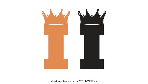 Royal Logo Vector Icon Symbol Template Stock Vector (Royalty Free ...