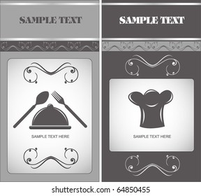 Royal Menu Card Stock Vector (Royalty Free) 64850455 | Shutterstock