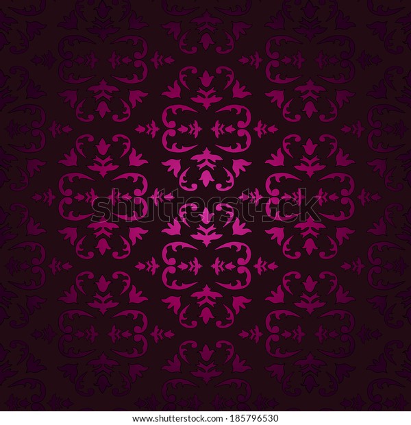 Royal Pink Wallpaper Stock Vector (Royalty Free) 185796530 | Shutterstock