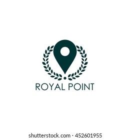 Royal Point Logo Design Template Vector Stock Vector (Royalty Free ...