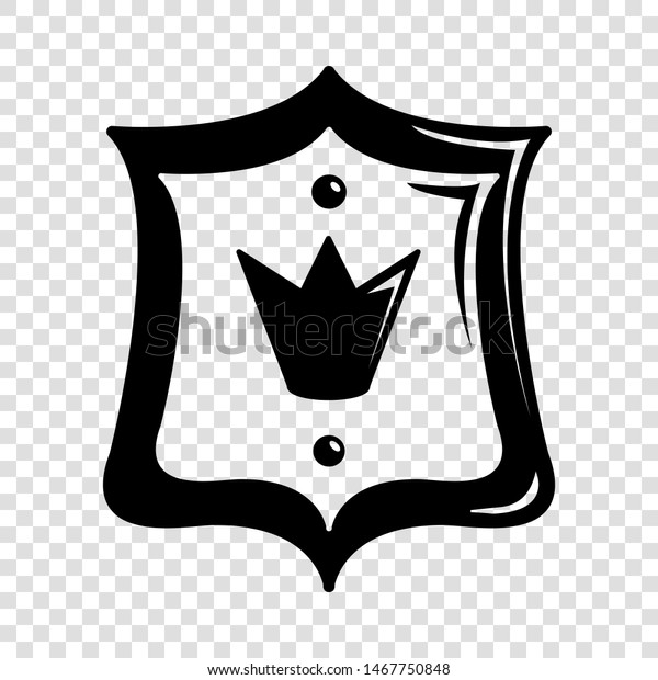 Royal Shield Icon Simple Illustration Royal Stock Vector (Royalty Free ...