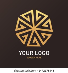 Royal Symbol Simple Logo Design Stock Vector (Royalty Free) 1472178446