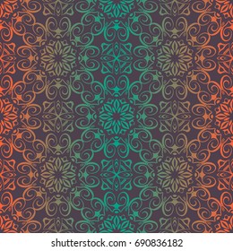 Indian Brocade Pattern Vector Pattern Set Stock Vector (Royalty Free ...
