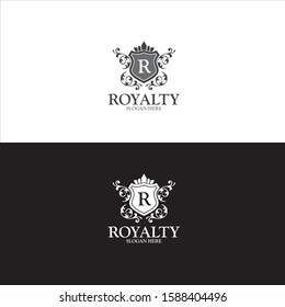 Royal Palace Logo Vcetor Stock Vector (Royalty Free) 1588405087