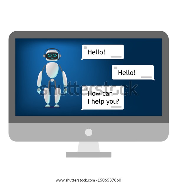 Rpa Funny White Robot Different Comic Stock Vector (Royalty Free ...
