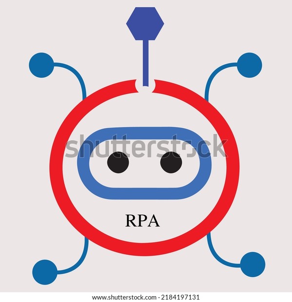 Rpa Logo Robotic Process Automation Line: เวกเตอร์สต็อก (ปลอดค่า ...