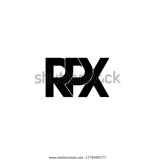 Rpx Letter Original Monogram Logo Design Stock Vector (Royalty Free ...