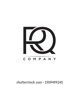 Rq Creative Letter Logo Vector Stock Vector (Royalty Free) 1909499245 ...