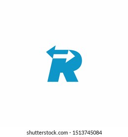 Rr Logo Reload Monogram Modern Design Stock Vector (Royalty Free ...