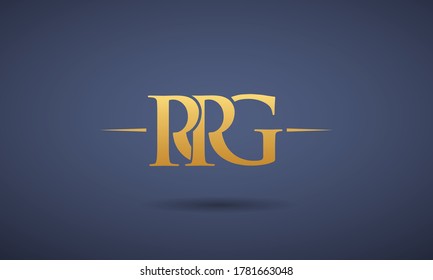 Rrg Logo Design Vector Icon Symbol Stock Vector (Royalty Free ...
