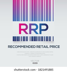 Rrp Mean Recommended Retail Pricevector Illustration Stock Vector ...
