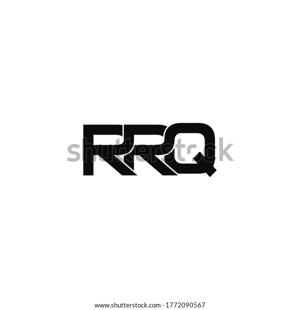 Rrq Letter Original Monogram Logo Design Stock Vector (Royalty Free ...