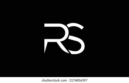 Rs Letter Logo Rs Logo Icon Stock Vector (Royalty Free) 2174856397 ...